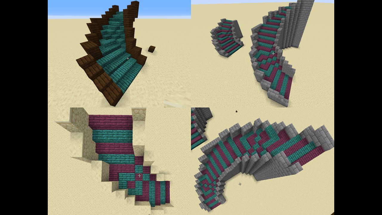 Minecraft Spiral Staircase Designs
