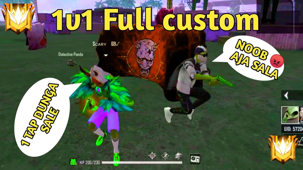 1v1 Full Custom Youtube