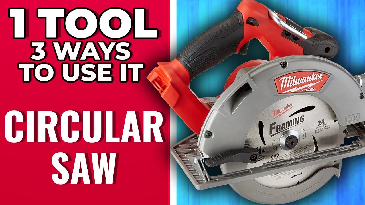 Circular Saw 1 Tool 3 Ways To Use It Ace Hardware Youtube