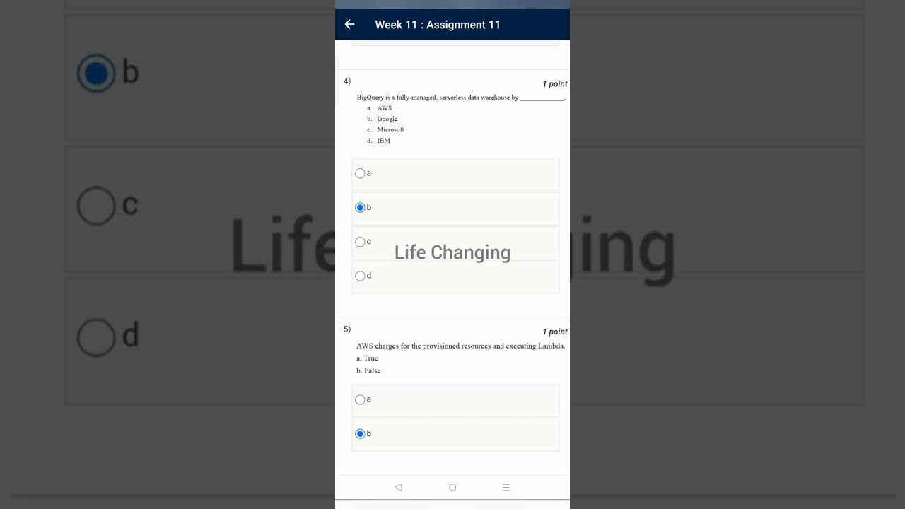 Nptel Cloud Computing Week 11 Assignment Answers Swayam 12th Oct 2022