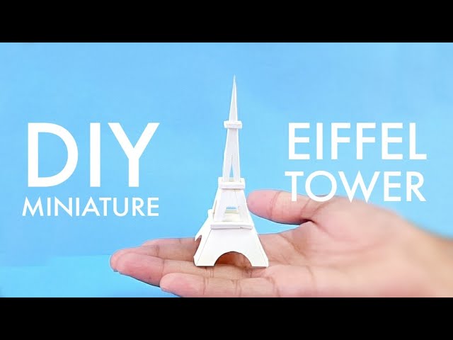 Eiffel Tower 3d Papercraft Model Free Printable Papercraft 48 Off