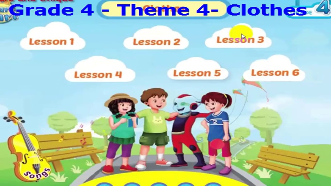 I Learn Smart Start Grade 4 Theme 4 Clothes Youtube