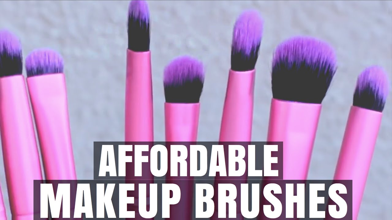 Affordable Makeup Brushes 101 Youtube