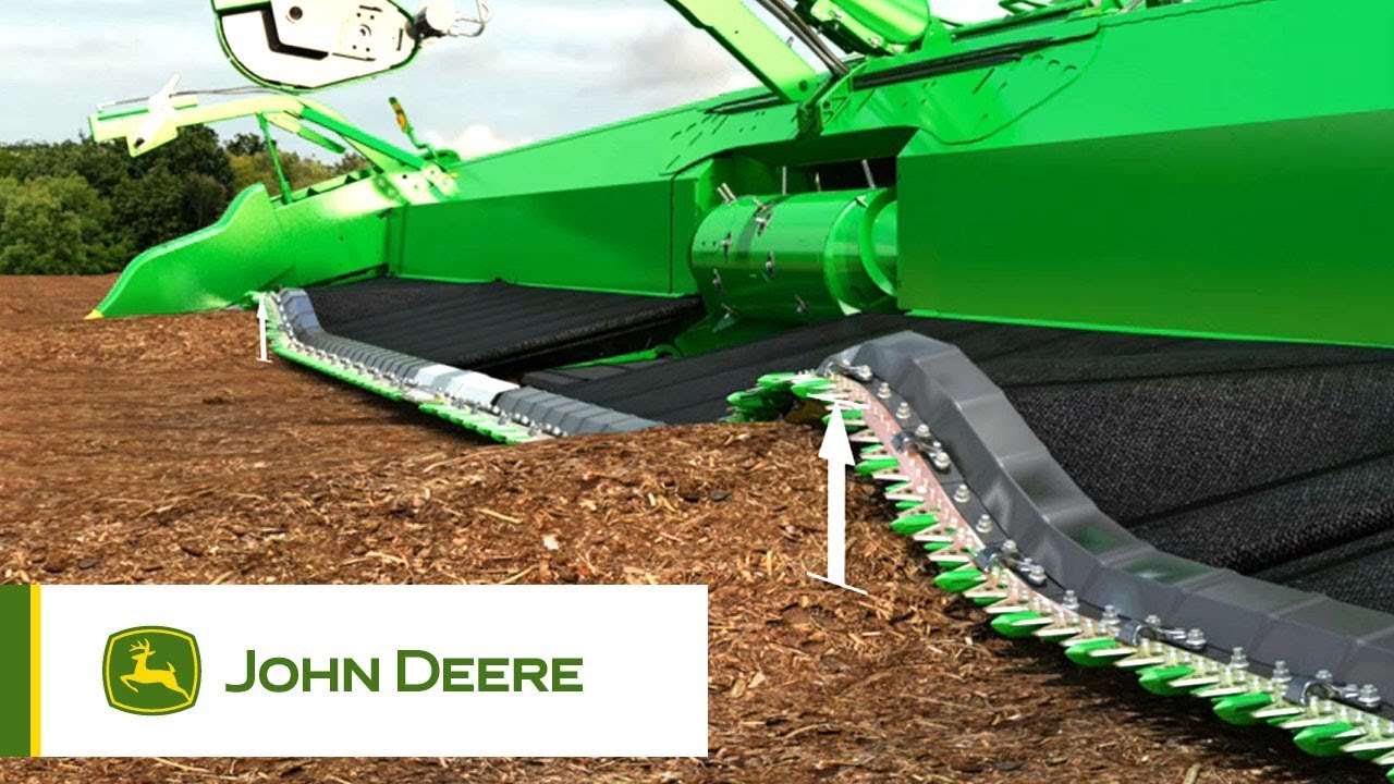 John Deere 600fd Hydraflex Draper Platform Youtube