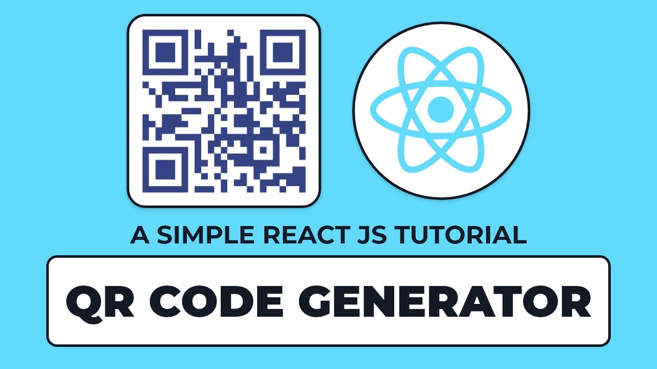 Build A Qr Code Generator Using React Js Easy React Js Project