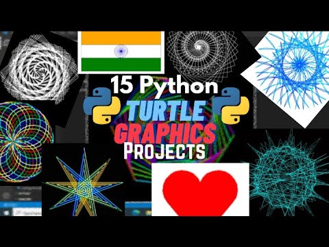15 Amazing Python Turtle Graphics Project Ideas Youtube