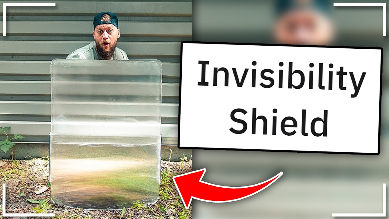 Testing A Real Life Invisibility Shield R Nextlevel Youtube
