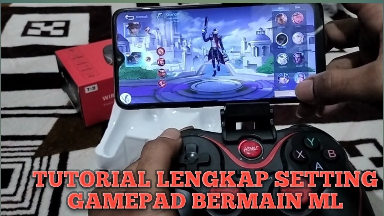 Tutorial Lengkap Setting Gamepad Bermain Ml Youtube