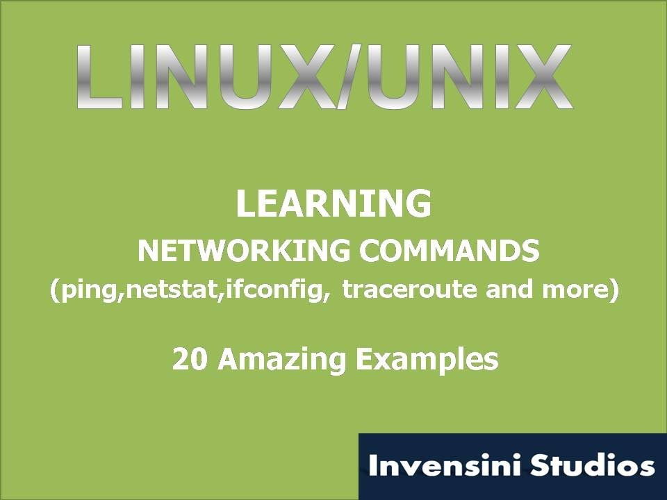 Linux Basic Networking Commands Youtube