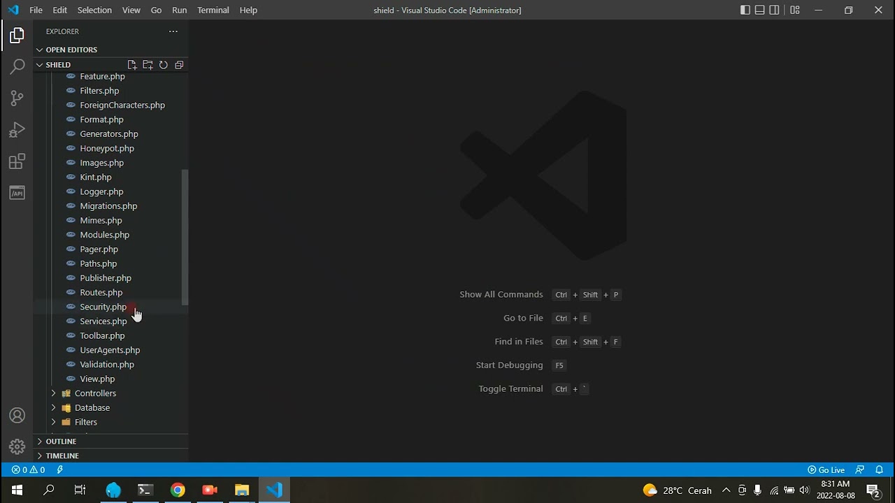Install Codeigniter 4 Authentication With Shield Youtube