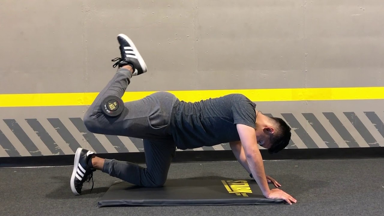 Patada Atrás Glúteo Con Mancuerna Nicocastfit Youtube