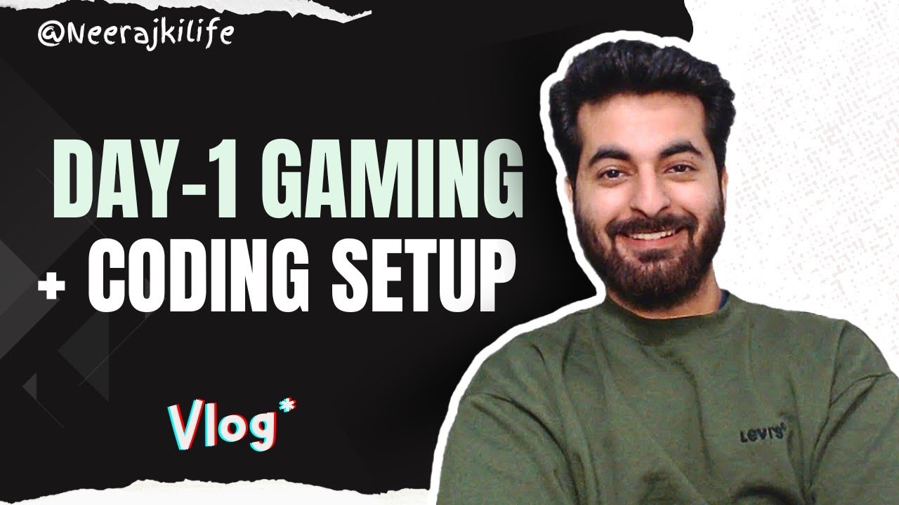 Day 1 Building Gaming Coding Setup Ezsnippet Vlogs Youtube