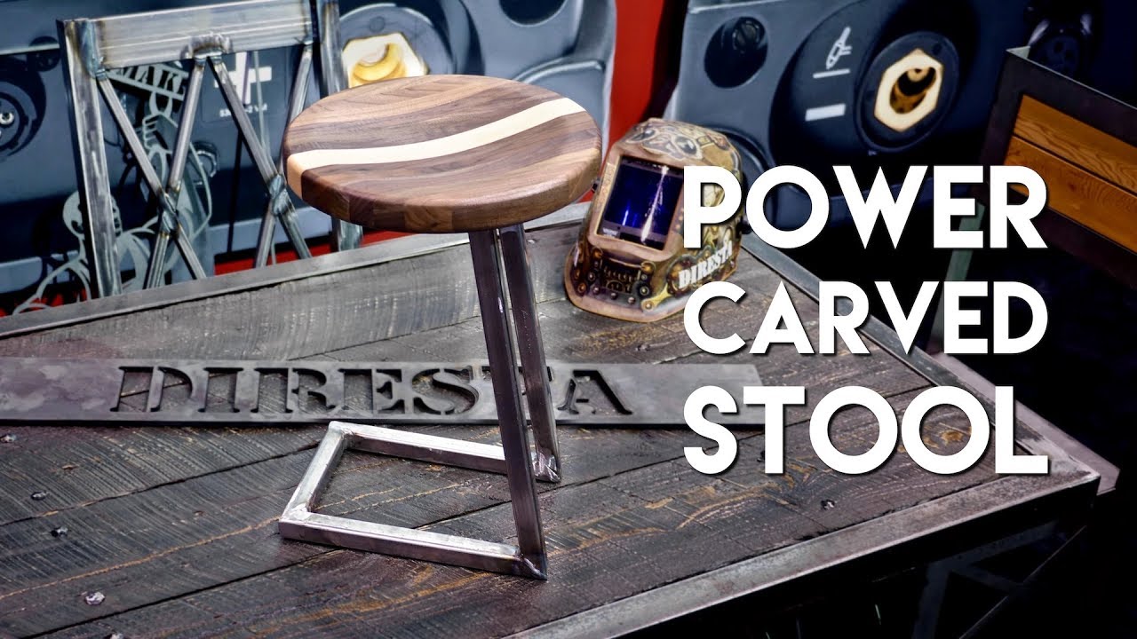 Homemade Steel Stool