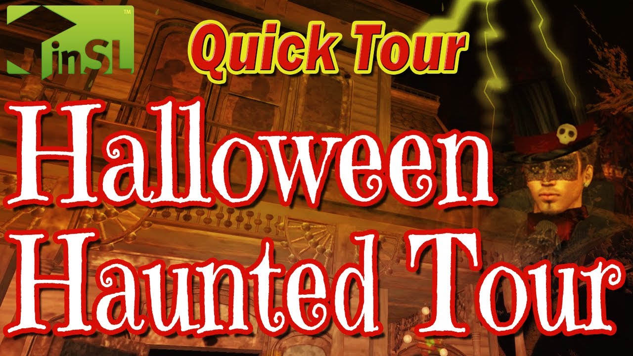 Halloween рџћѓ Haunted рџ Tour In Second Life Quick Tour With Julian Fall