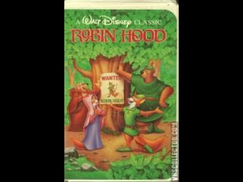 Opening To Robin Hood 1991 Vhs Youtube