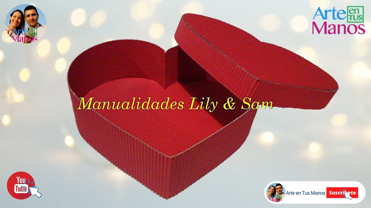 Regalo Para San Valentín Caja En Forma De Corazón Efe
