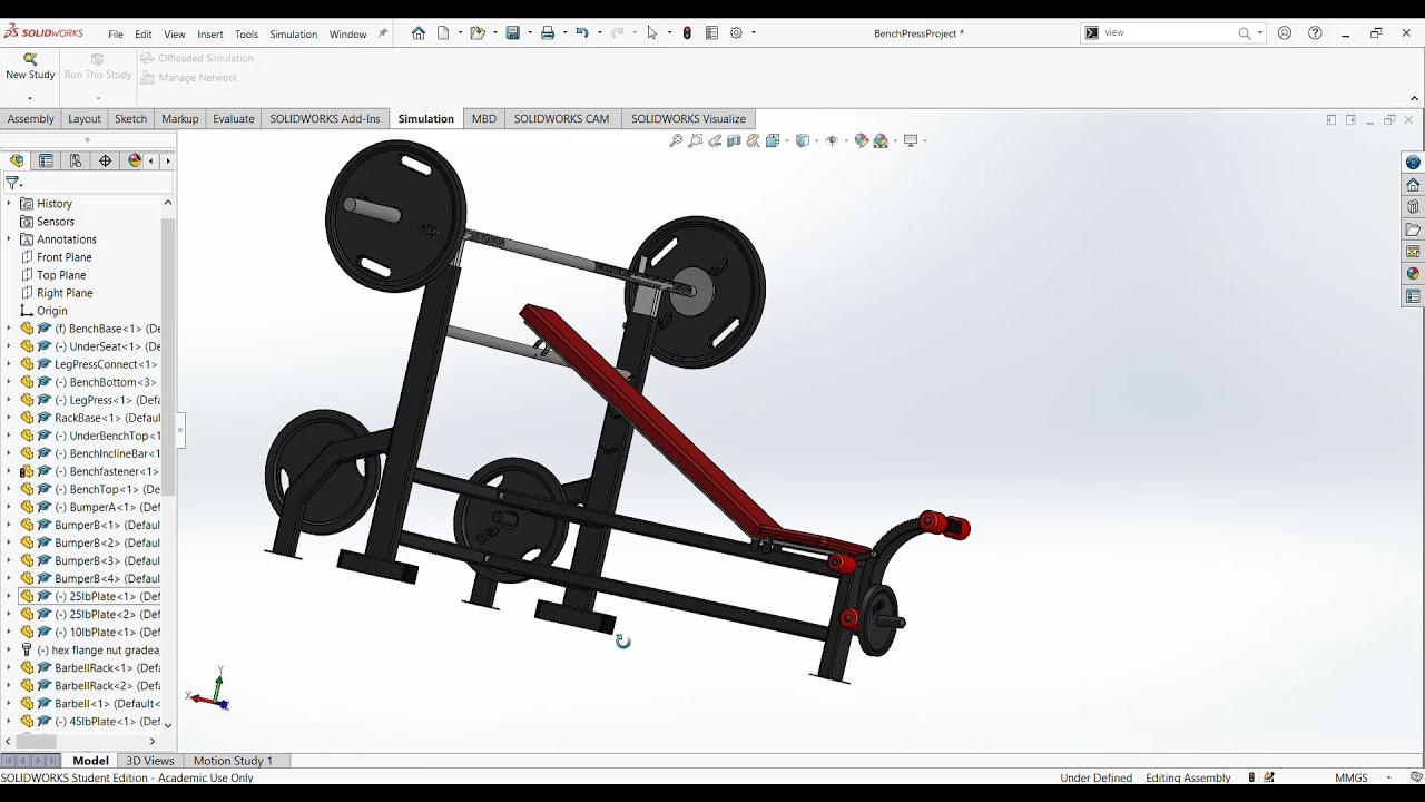 Mae 52 Final Project Bench Press Youtube
