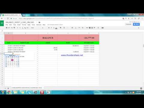 Java Source Code Loading And Unloading Spreadsheet Template For