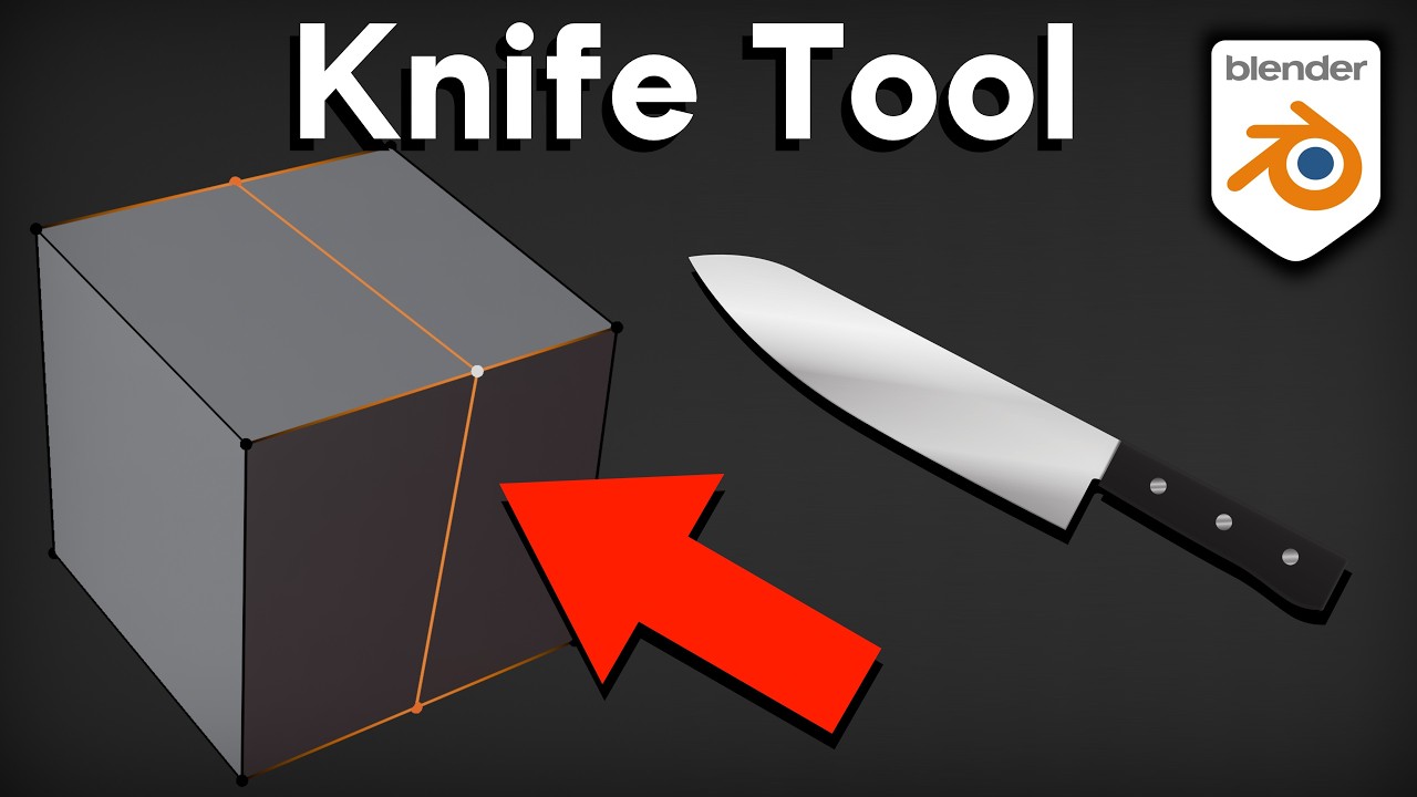 How To Use The Knife Tool In Blender рџ є Youtube