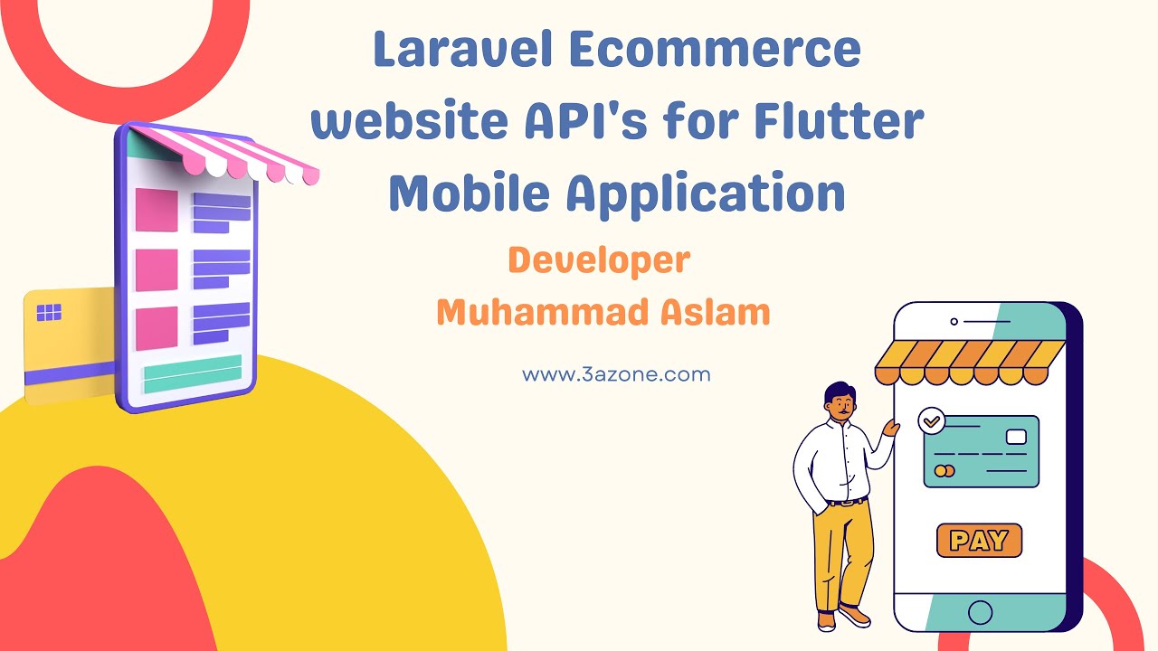 Laravel Ecommerce Complete Flutter Mobile Api Lec 01 Laravel Ecommerce