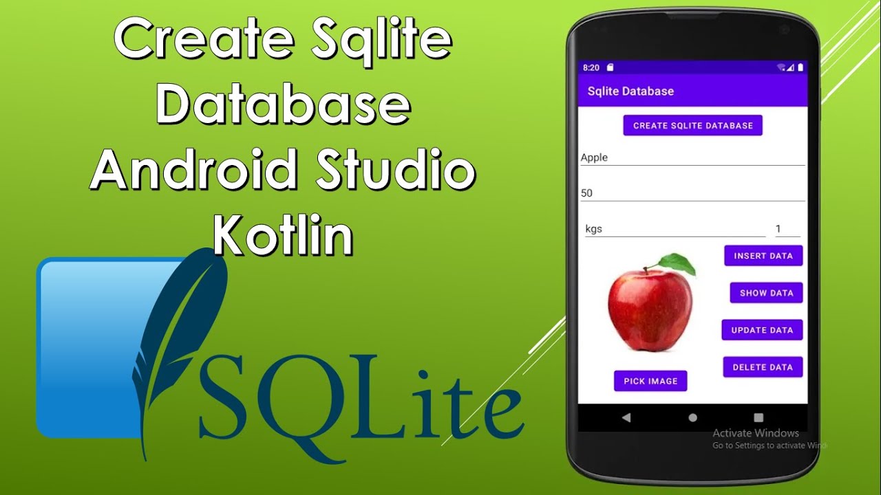 How To Create Multiple Tables In A Database Sqlite Android Tutorial