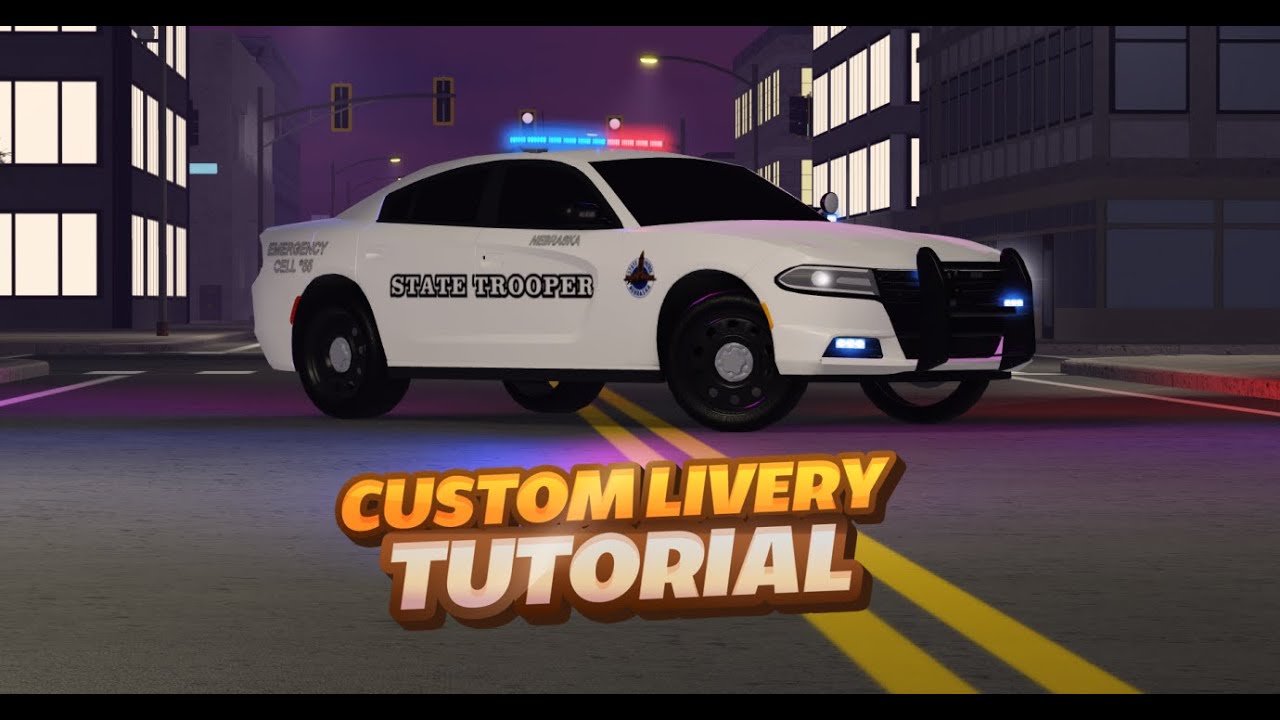 Custom Livery Tutorial Emergency Response Liberty County Youtube
