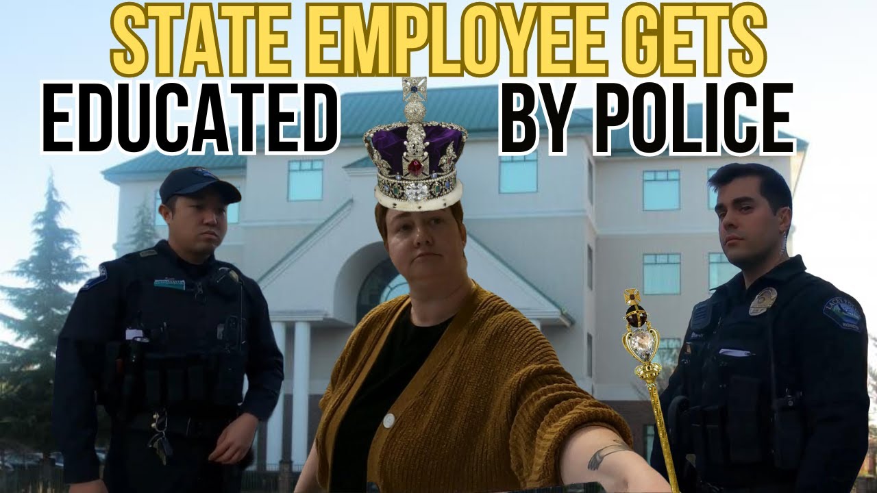 State Employee Gets Educated By Police Youtube