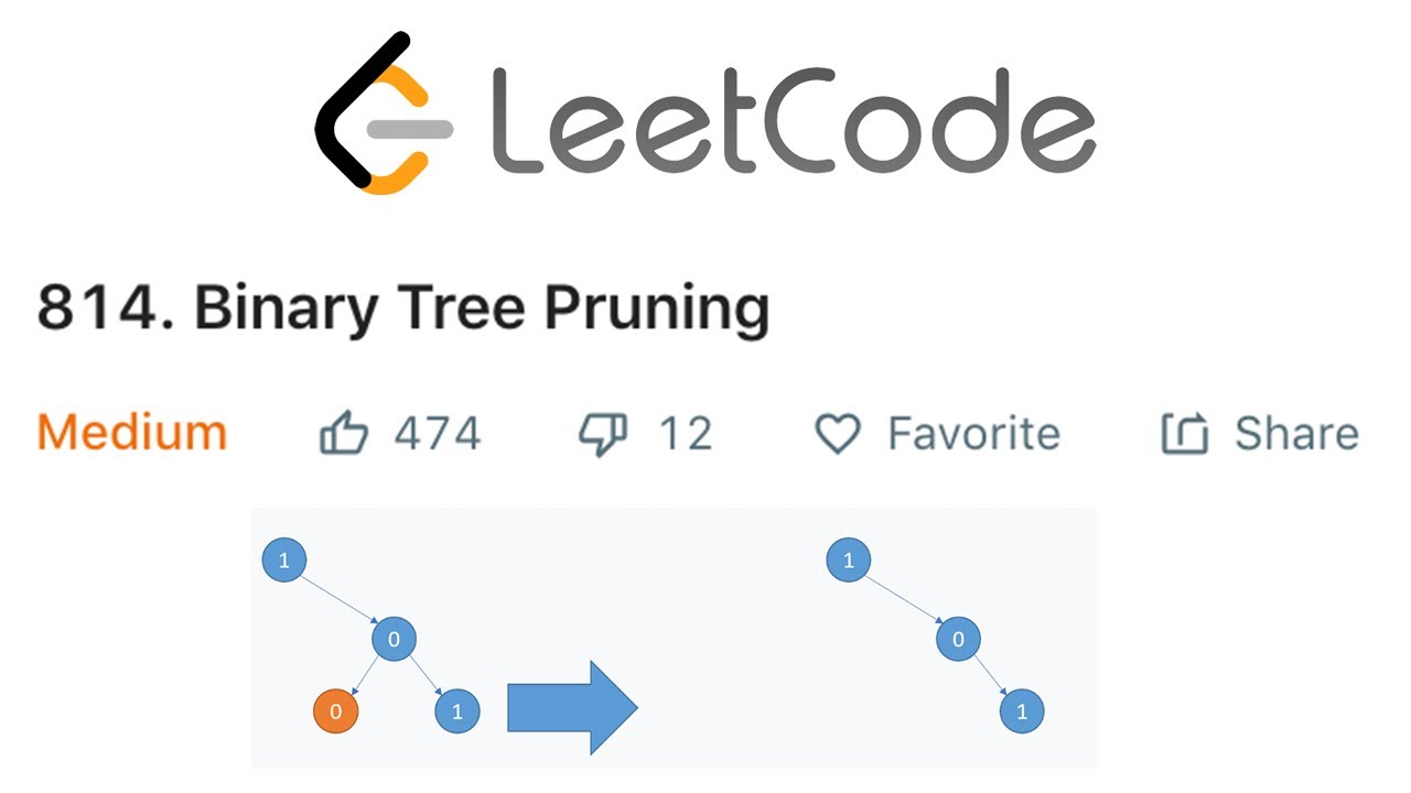 Leetcode Binary Tree Pruning Explained Java Youtube