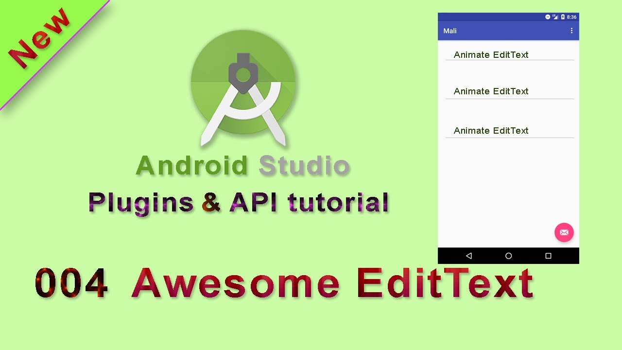 Animate Edittext In Android Application Youtube