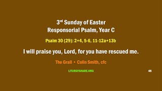 5th Sunday Of Easter Responsorial Psalm Year C Grail Colin Smith