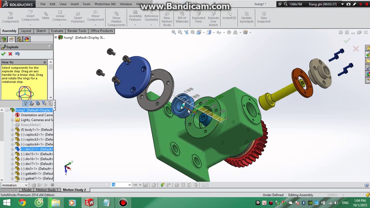 Hж б Ng Dбє N Cгўch Phгўn Rгј Vг Mгґ Phб џng Chuyб ѓn дђб Ng Trong Solidworks Youtube