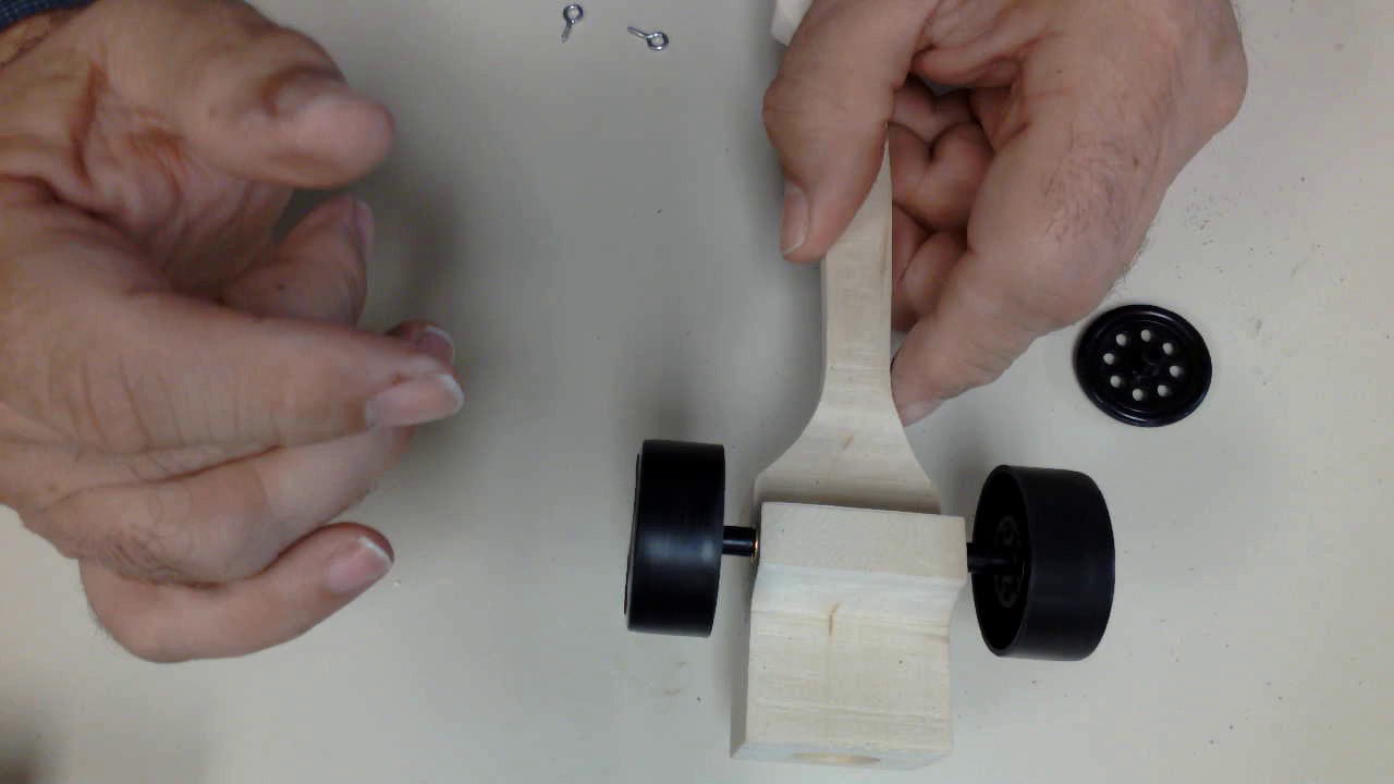 Co2 Dragster Wheel And Axle Installation Demo Youtube