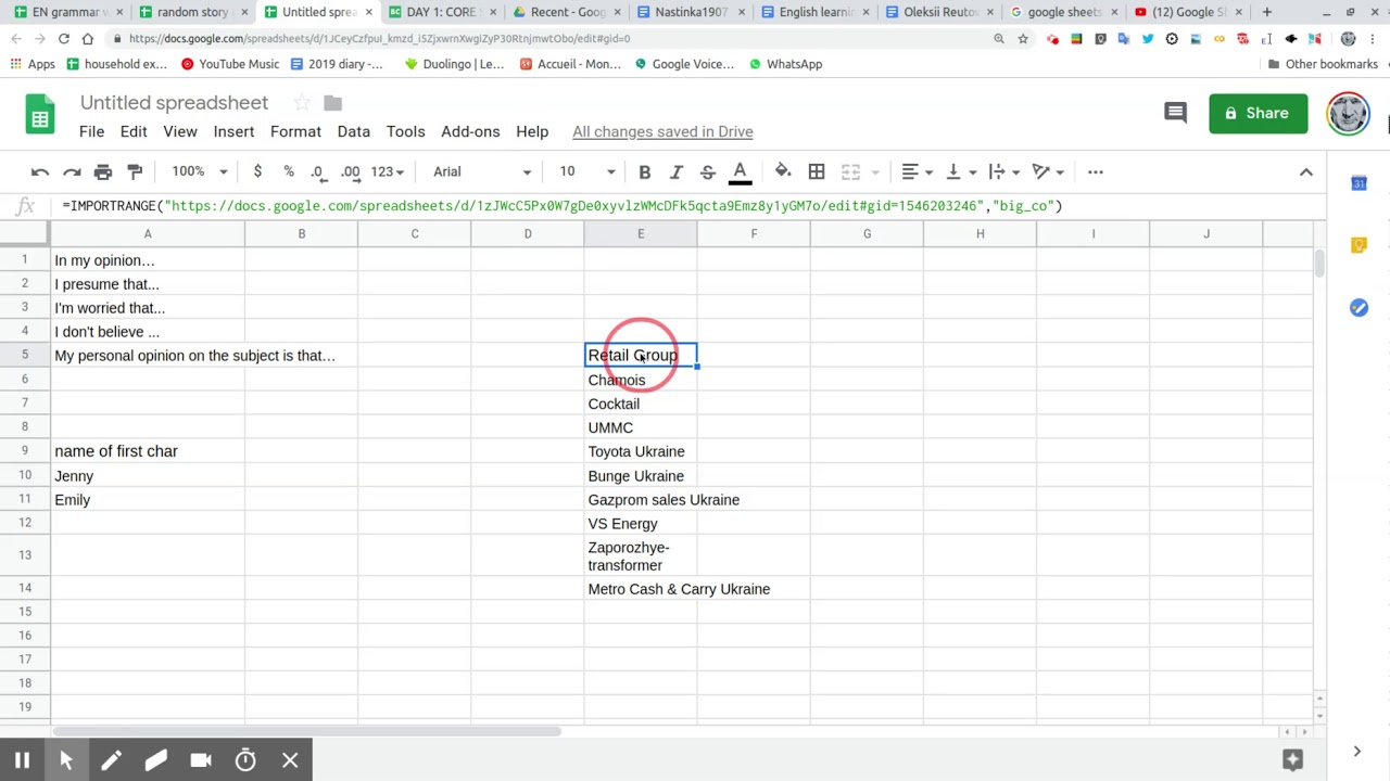 Google Sheets Random Picker Lilywo