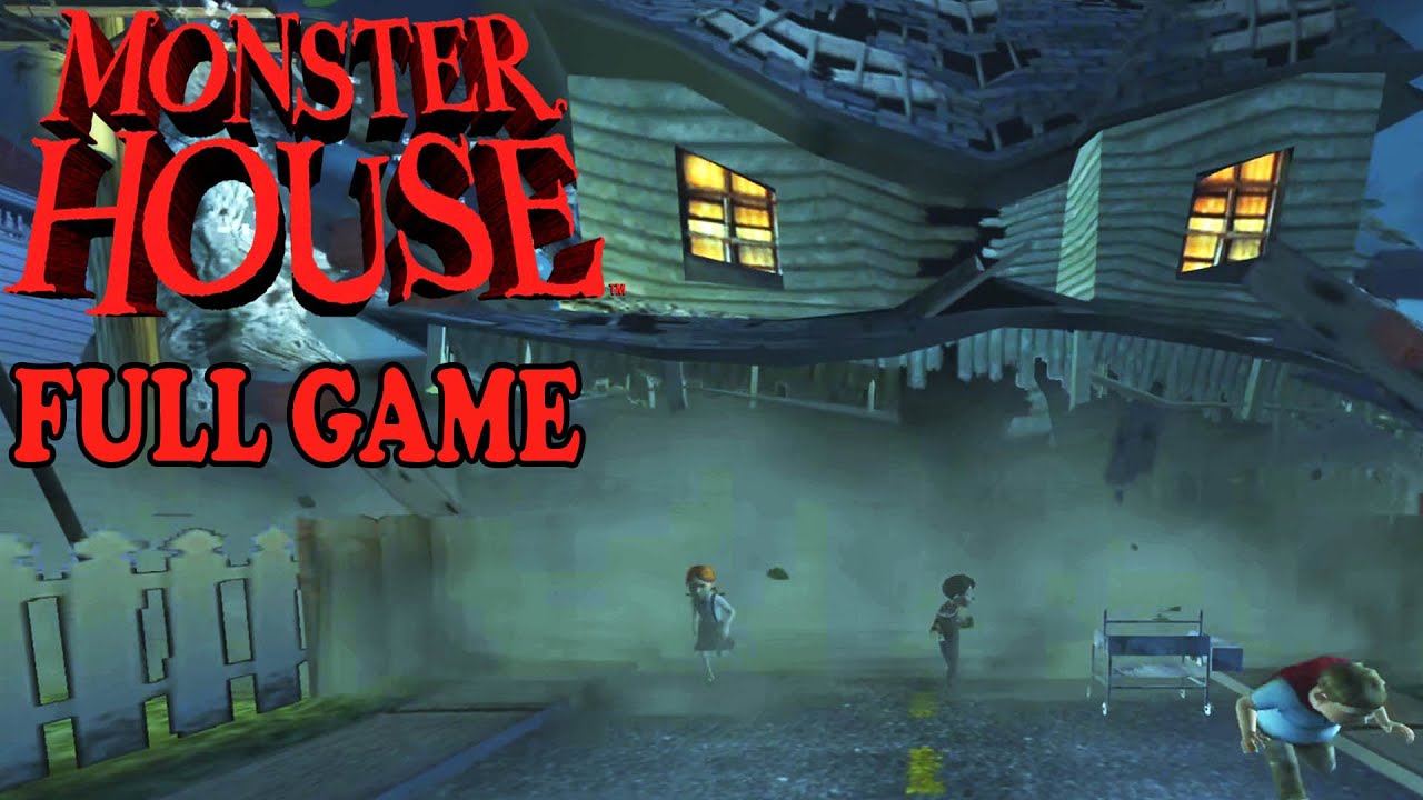 Monster House Full Gameplay Walkthrough Longplay Mastersingaming