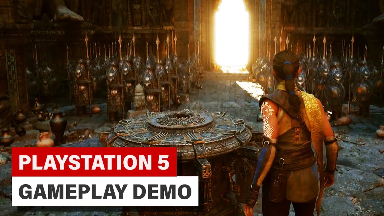 Playstation 5 Gameplay Demo Unreal Engine 5 Apextro Gaming Youtube