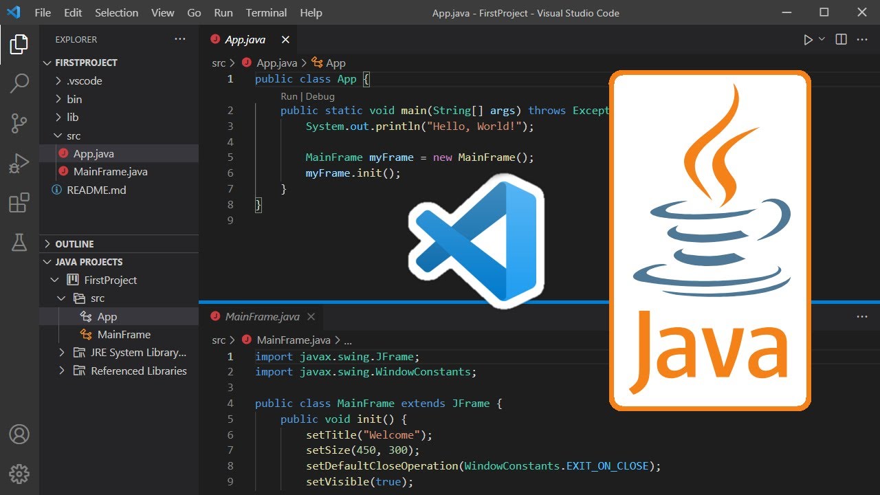 Create Your First Java Project Using Visual Studio Code 2021 And Java