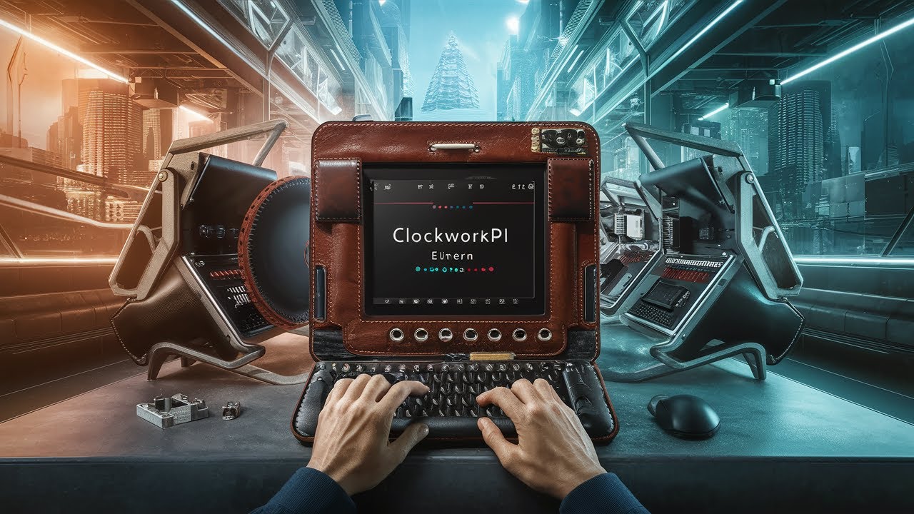Clockworkpi Devterm Hardware Review Youtube