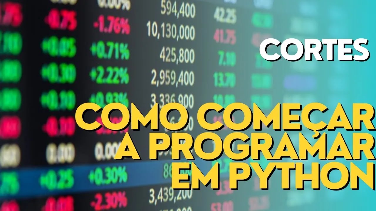 Como Começar A Programar Em Python Youtube