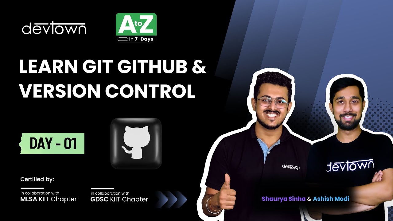 Live Day 01 Learn Git Github Version Control Complete In 7