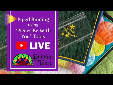 Piped Binding Using Pieces Be With You Tools Youtube