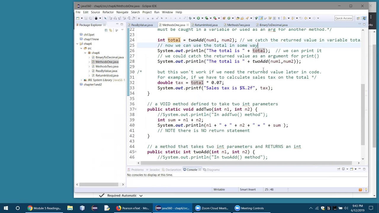 Java Methods Youtube