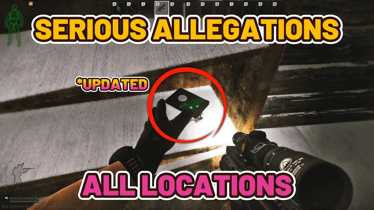 Serious Allegations Task Guide Shoreline Escape From Tarkov