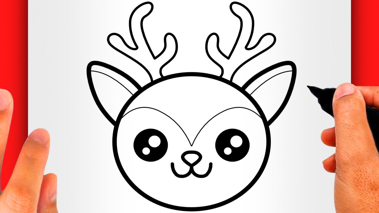 How To Draw Deer Cute