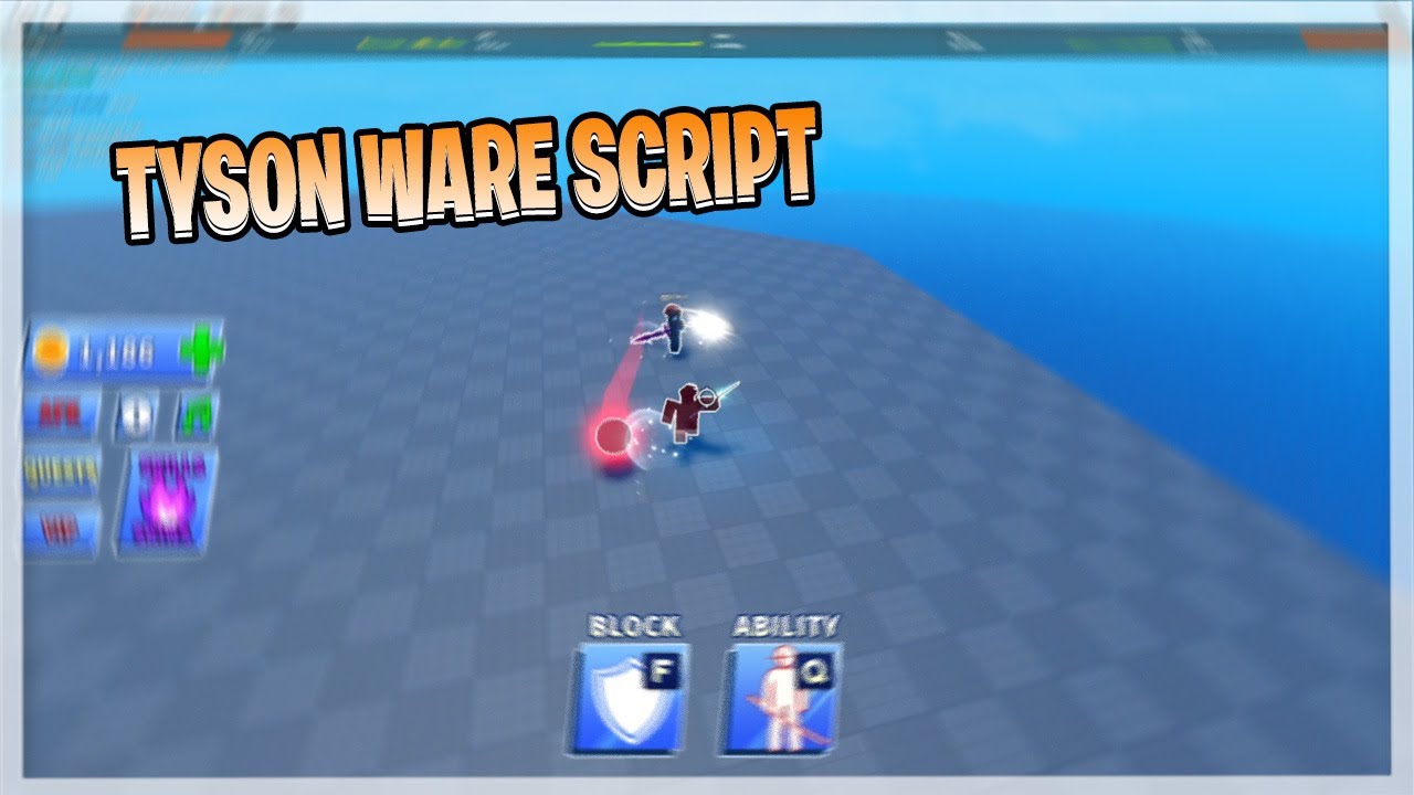 Blade Ball Tyson Ware Script Roblox 2023 Youtube