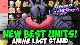 Official Anime Last Stand Tier List Denji Godly Update Blam Spot Mp3 ...