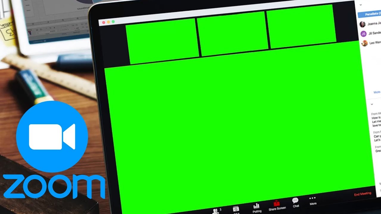 Zoom How To Green Screen Virtual Background