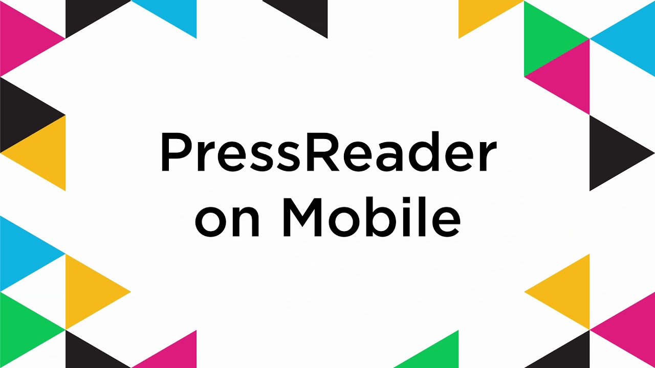 Pressreader Youtube