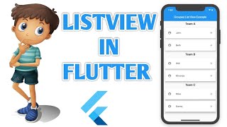 Listview And Its Components In Flutter Listview Widget In Flutter