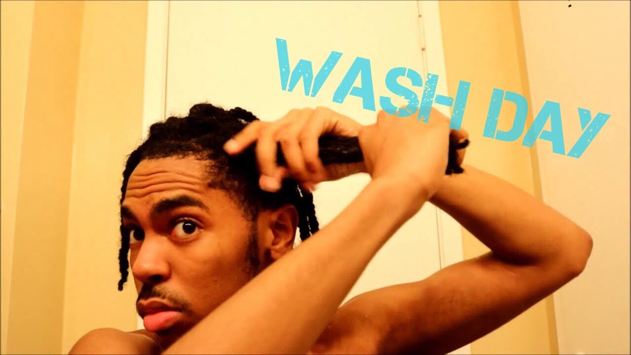 How To Wash 2 Strand Twist Wash Day Youtube