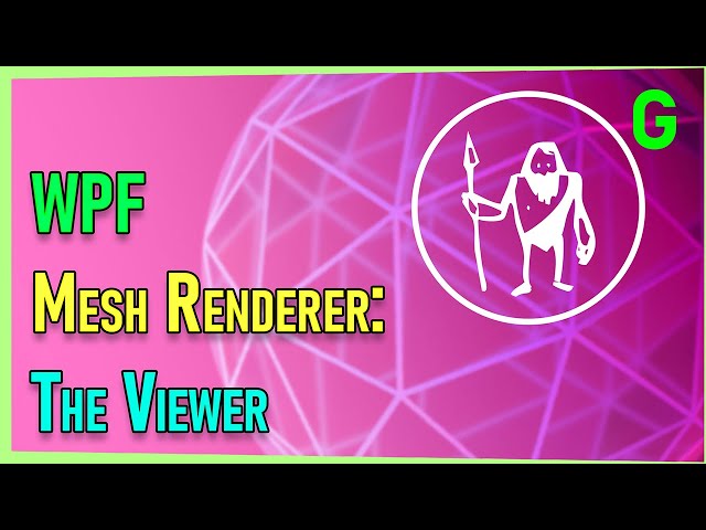 Game Engine Programming 0263 Wpf 3d Mesh Renderer View
